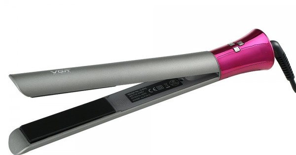 VGR V575 Hair Curler Straightener Flat Iron Magic Personal Care Professional Comb Brush